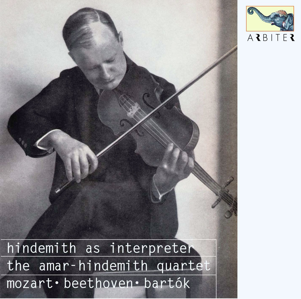 Hindemith as Interpreter: The Amar Hindemith String Quartet | Arbiter ...